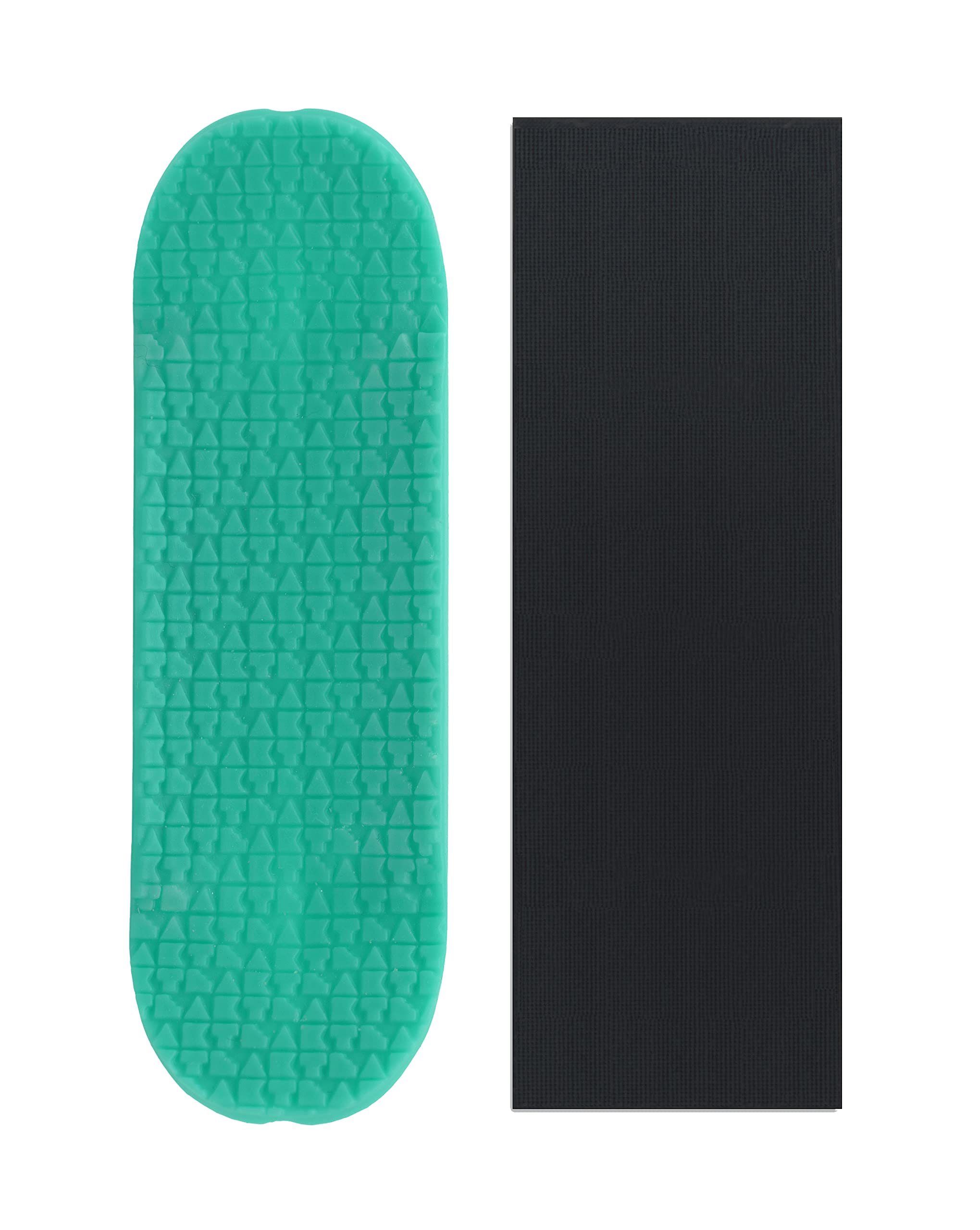 Teak Tuning Finger Snow Skate PRO - 98 x 32mm - Upgraded, Resin Construction - Mint Green Colorway