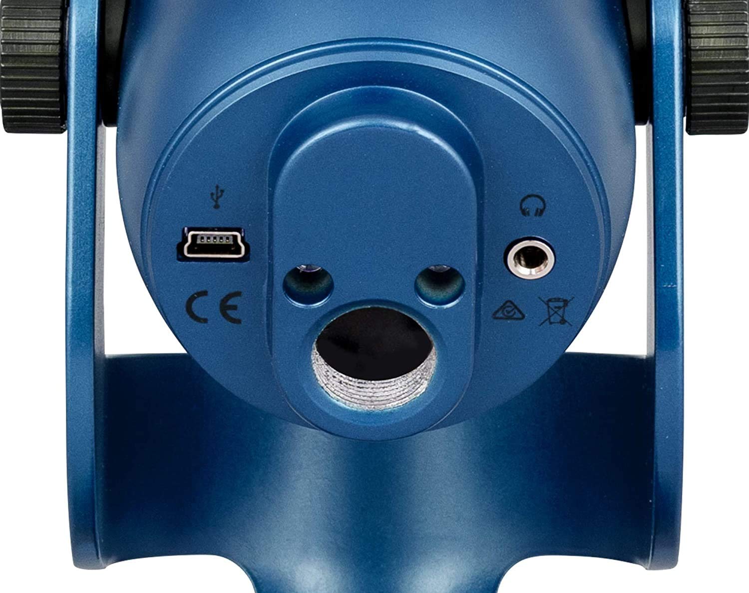 Newest Blue Yeti USB Microphone with 4 Pickup Patterns, 3 Condenser Capsules, Mic Gain Control, Adjustable Stand for Gaming, Streaming, Podcasting on PC/Mac, Midnight Blue with GalliumPi Accessories