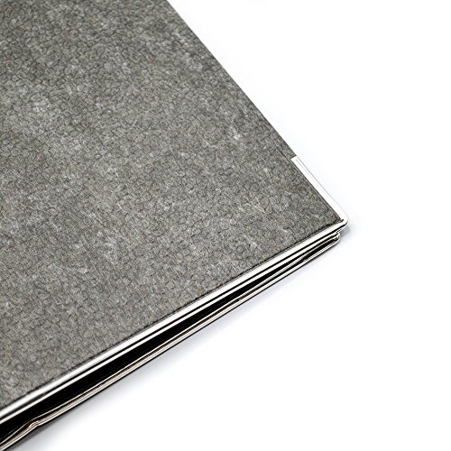 Leitz 2-Ring 1-Inch Premium A4 Sized European Black Marbled Binder, Black (R25)