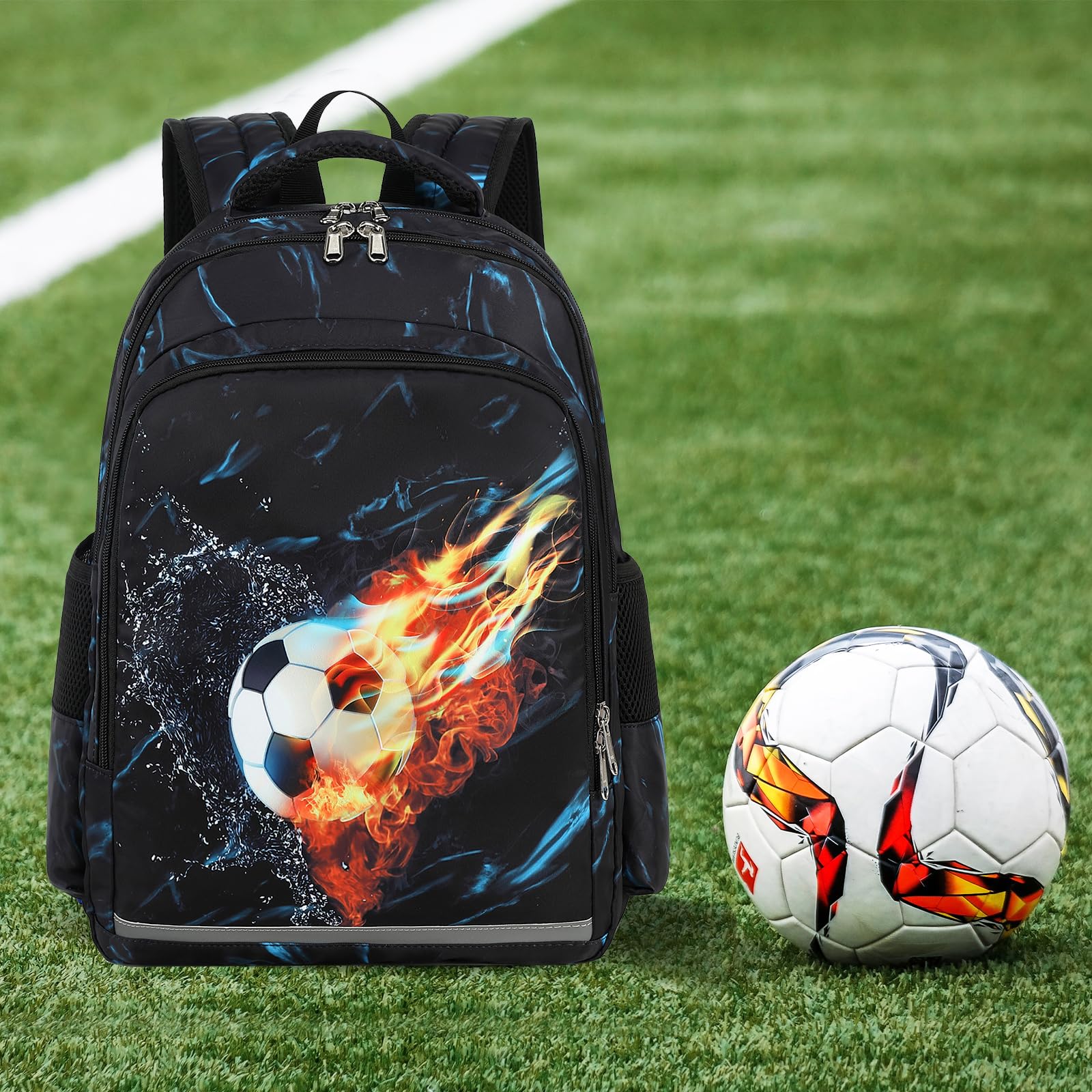 LEDAOU Kids School Backpack with Lunch Box for Girls Bookbag School Bag Preschool Kindergarten Toddler Backpack Tie Dye (Rainbow A)