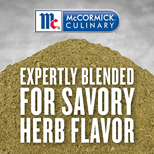 McCormick Culinary Poultry Seasoning, 12 oz - One 12 Ounce Container of Poultry Seasoning Spice with No MSG for Chicken Turkey, Stuffing and Casserole Recipes