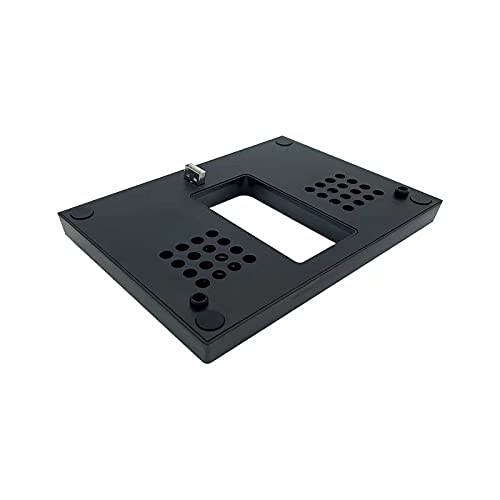 Newest USB Cooling Fan for Xbox Series X, for External Cooler Turbo Temperature Control Fan Console Cooling System for Xbox Series X with Dual Fans and Extra 2.0 USB Port,6 Thumb Grip Caps- Black
