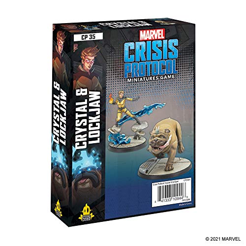 Marvel Crisis Protocol: Crystal & Lockjaw Character Pack