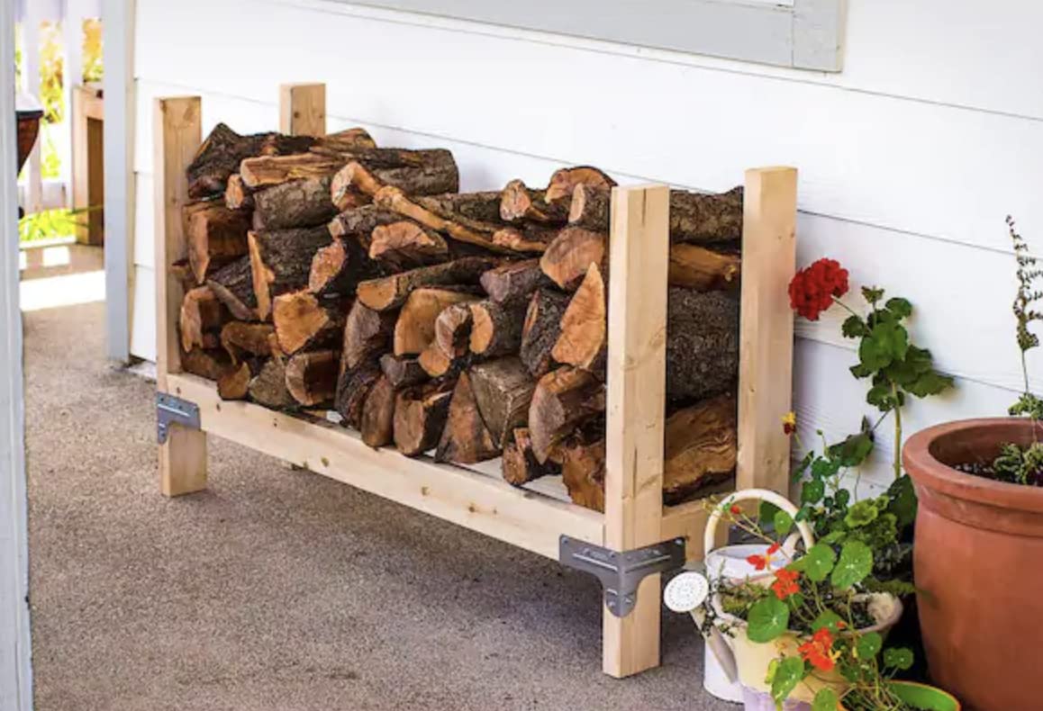 Simpson Strong-Tie RTC2Z-KIT - DIY Log Holder Hardware Kit