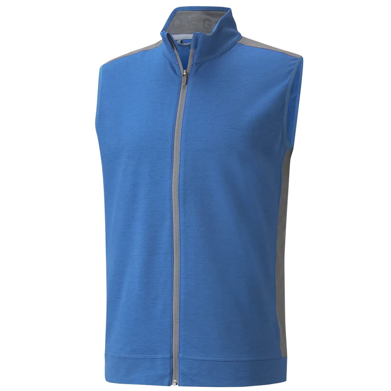 Puma Golf Men's Cloudspun T7 Vest, Bright Cobalt Heather-Quiet Shade Heather, XX-Large