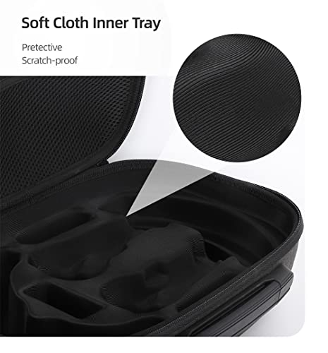 Storage Bag Applicable, Vr Glasses All-In-One Head Shell Shock Absorption Carry Protective Suitcase Accessories,Carrying Case With Mesh Storage