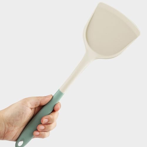 LMMDP Kitchen Utensil Sets Non-Stick Long Shank Matter Mixture Shovel Dinnerware