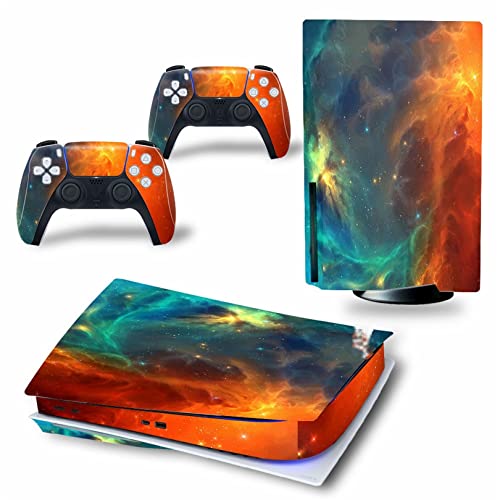 Top factory BUCEN for PS5 Skin Disc Edition & Digital Edition Console and Controller Vinyl Cover Skins Wraps Scratch Resistant, Compatible 14127 Anti Scratch (Size : Disc Version)