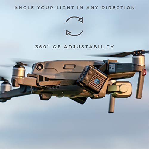 Lume Cube - Lighting Kit for DJI Mavic 2 Pro & Zoom - Compact LED lamp & flash in one - Controllable via Bluetooth app - Easy to attach - for beginners and advanced photographers