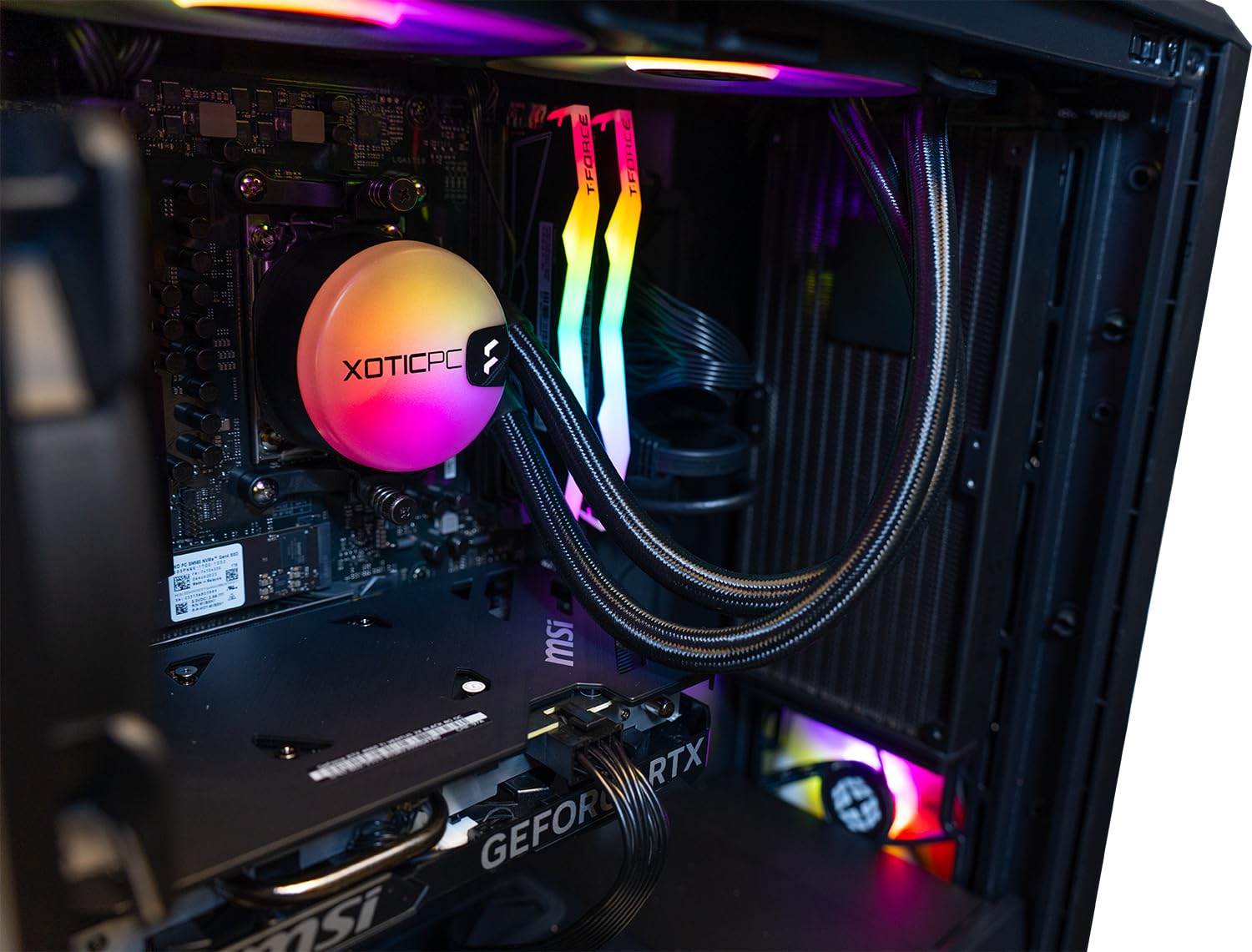 Meshify C Gaming Desktop (Intel i9-14900KF 24-Core 6.0GHz Turbo, RTX 4060 8GB, 2TB NVMe SSD, 64GB DDR5, Win 11H) Gamer Computer PC