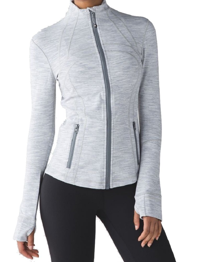 Lululemon Define Jacket (4, Wee Are From Space Ice Grey Alpine White)