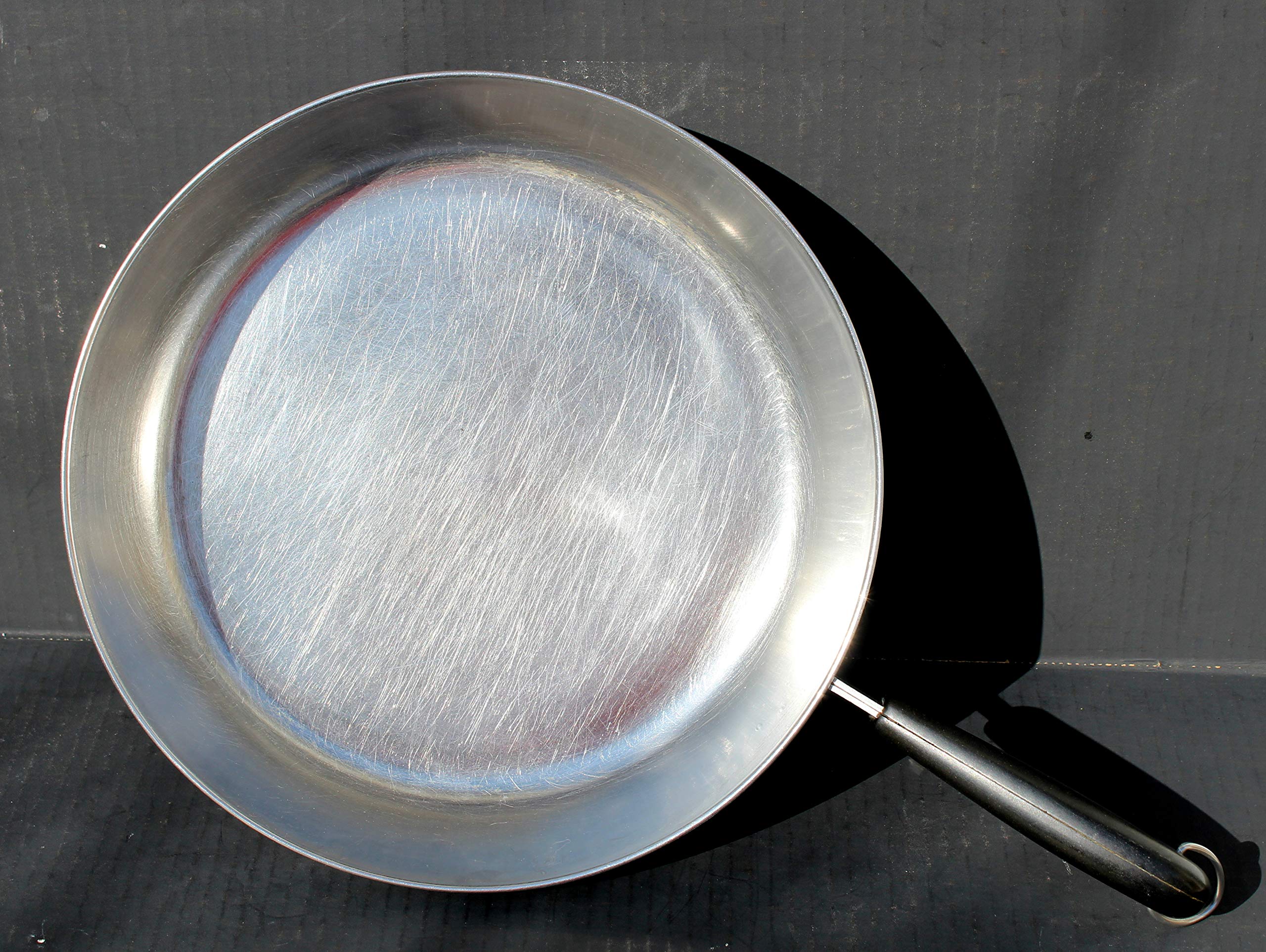 Revere Ware 12" Stainless Steel Copper Bottom Skillet Fry Pan with Lid