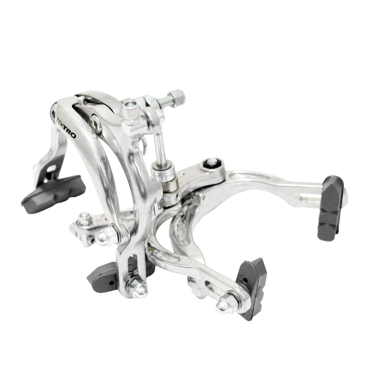 TEKTRO 900C Road Calipers Brake Set Dual Pivot 72-92mm Nutted Mount, Silver, MH2649