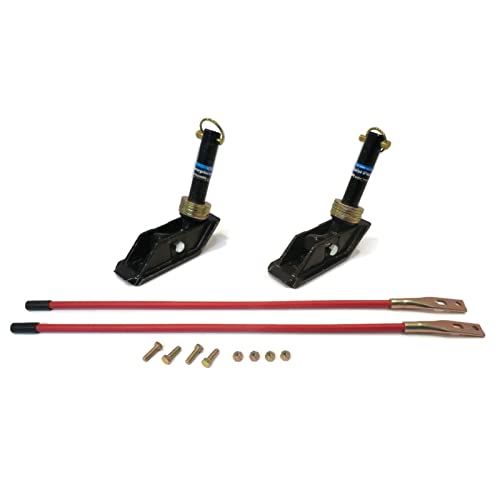 The ROP Shop | Heavy Duty Set of 2 Plow Shoes & Blade Guides for Meyer Moldboard ST-78, ST-84