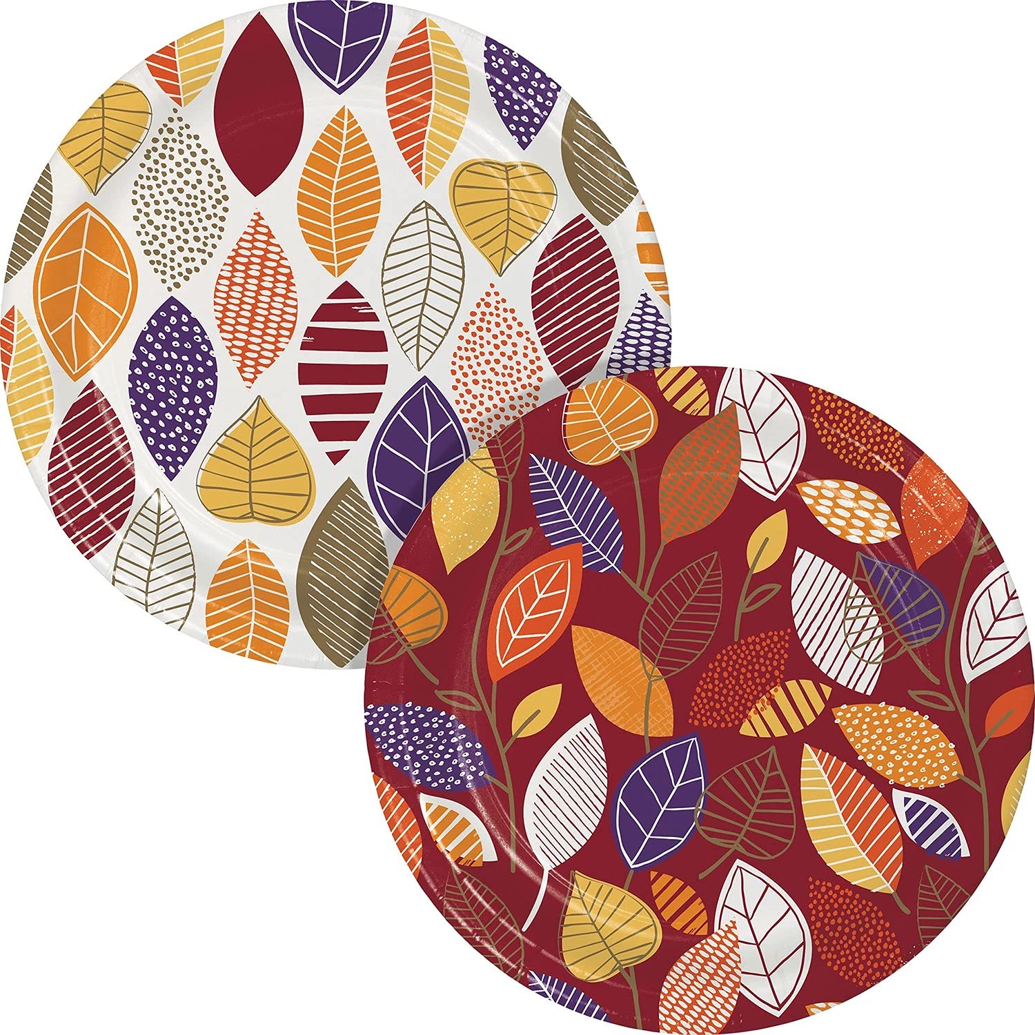 Member's Mark Little Leaves Paper Plates, 10" (90 Count)