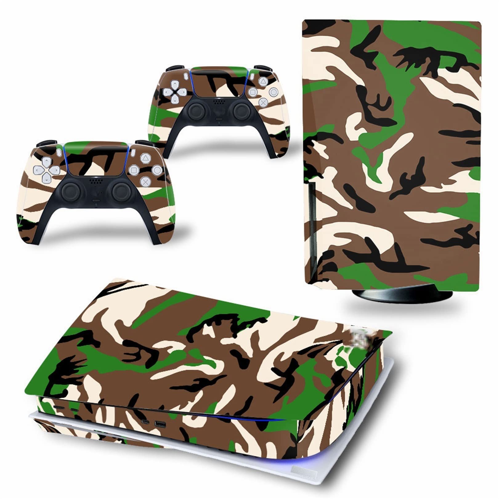 Top factory BUCEN for PS5 Skin Disc Edition & Digital Edition Console and Controller Vinyl Cover Skins Wraps Scratch Resistant, Compatible with for PS5 896862 Anti Scratch (Size : Digital Edition)
