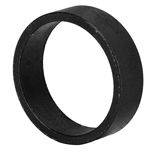 Shanrya Road Bike Headset Washer, Fine Workmanship Bicycle Headset Spacer Glossy Environmental Protection for Cycling(Black)