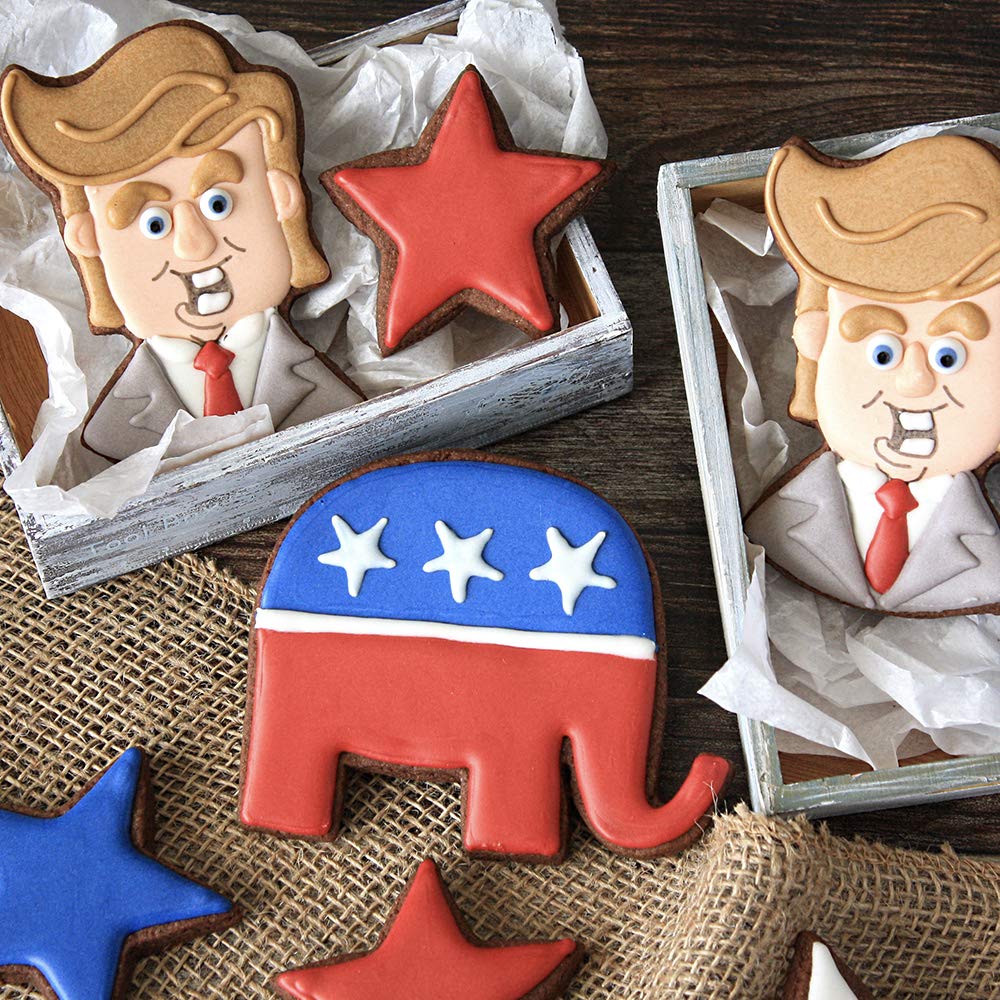 Republican GOP Elephant Cookie Cutter 3.5" Made in USA by Ann Clark