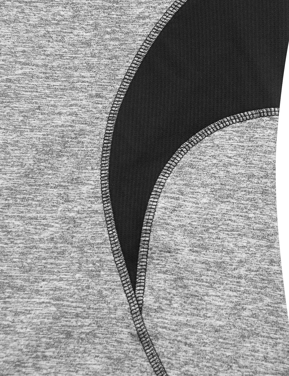 MOQIVGI Long Sleeve Yoga Tops for Women Loose Fit Golf Running Gym Performance Fall Winter Workout Clothes Casual Quarter Zip Athletic Pullover Grey Large