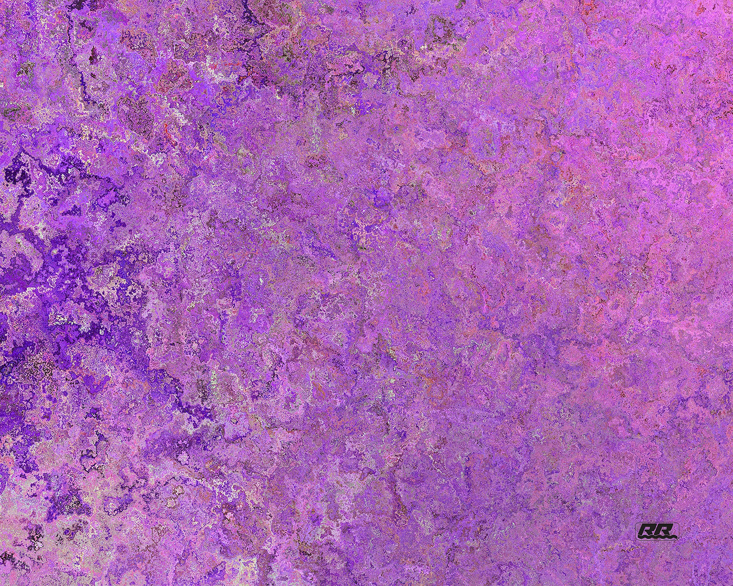 Purple Multicolored Pattern Textured Marble Art Kitchen Glass Cutting Board Modern Decorative Gift Abstract Wavy Contrast Design