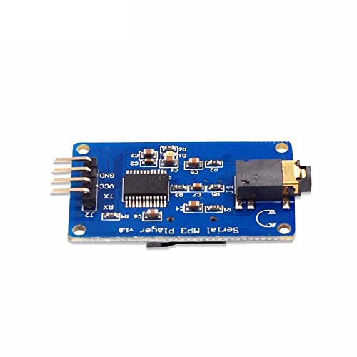 YX5300 UART TTL Serial Control MP3 Music Player Module Support MP3/WAV Micro SD/SDHC Card for Arduino/AVR/ARM/PIC 3.2-5.2V DC