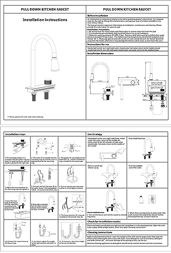 Ribanedy 31.5-inch Black-Grey Nano Kitchen Sink 304 Stainless Steel Waterfall Sink Single Bowl Workstation Kitchen Sink With Multifunctional Top Loading Flying Rain pull-out faucet