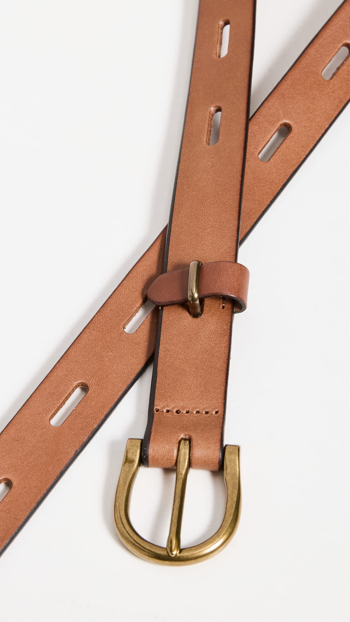 Madewell Women's Backcountry Belt, True Black, S