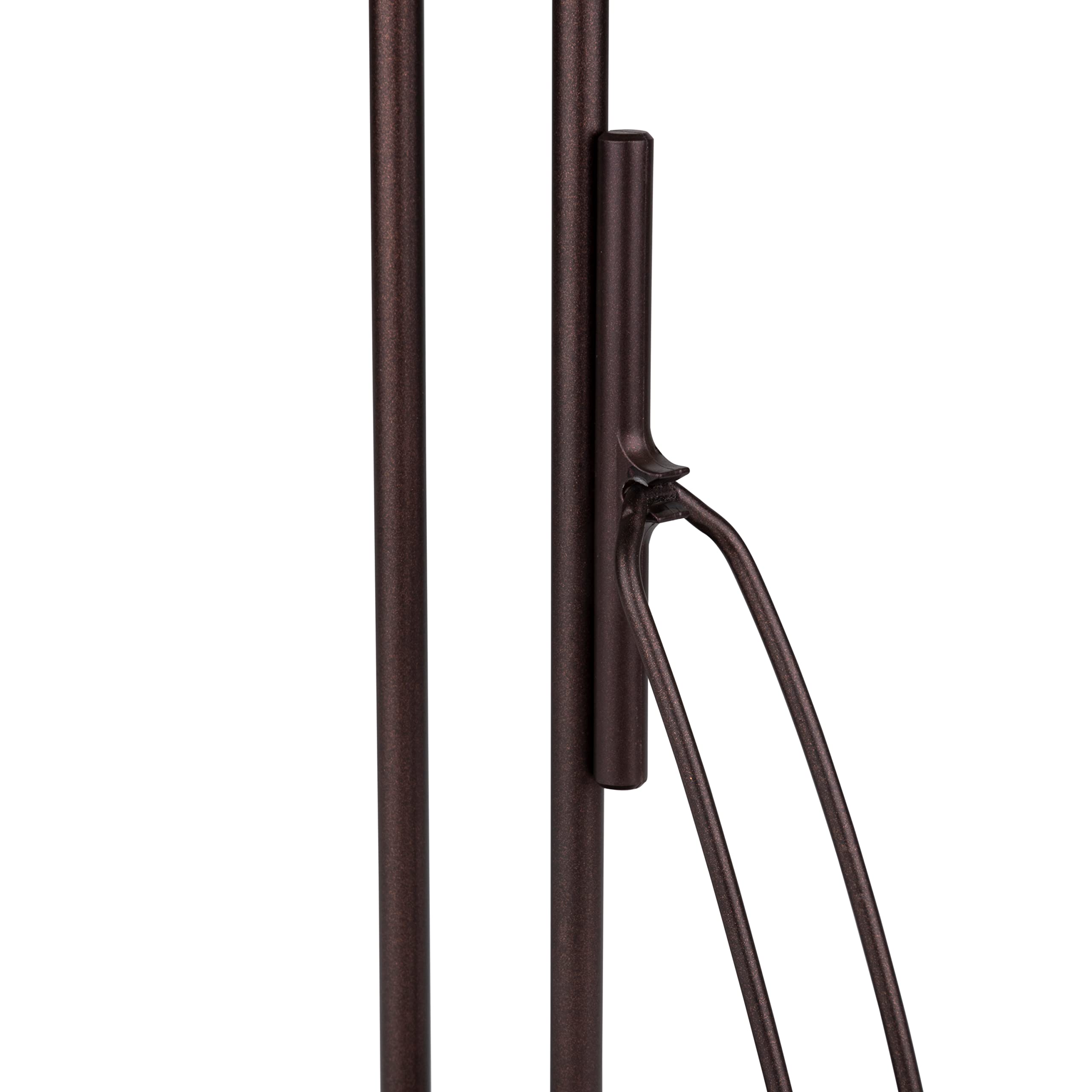 Spectrum Diversified Euro Tension Paper Towel Holder (Bronze) - Storage Organization for Kitchen Counter, Pantry, Laundry, Apartment, RV, and Bathroom