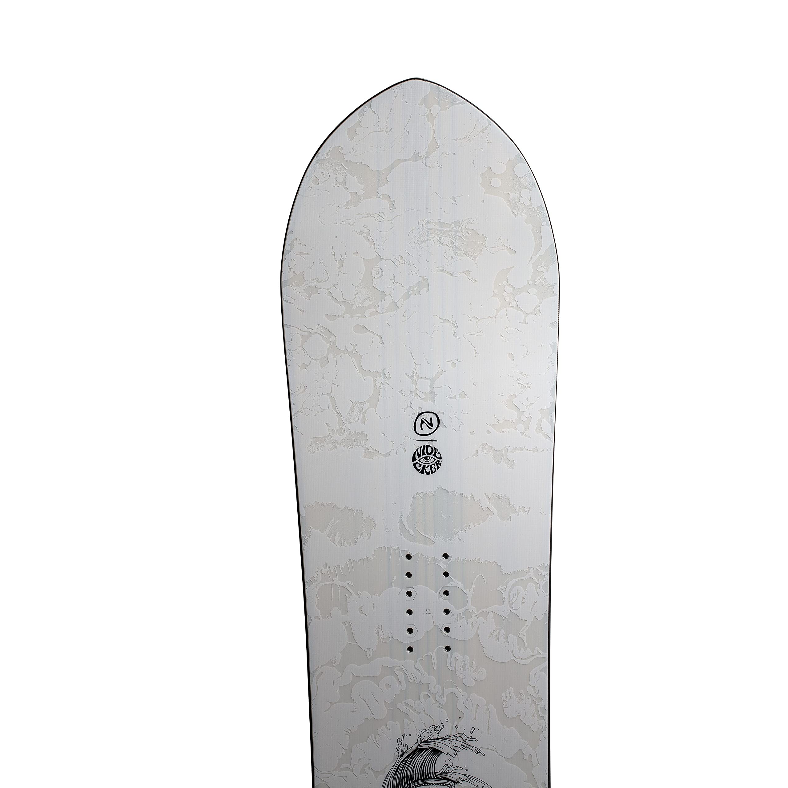 Nidecker Alpha Mens Snowboard White 158cm