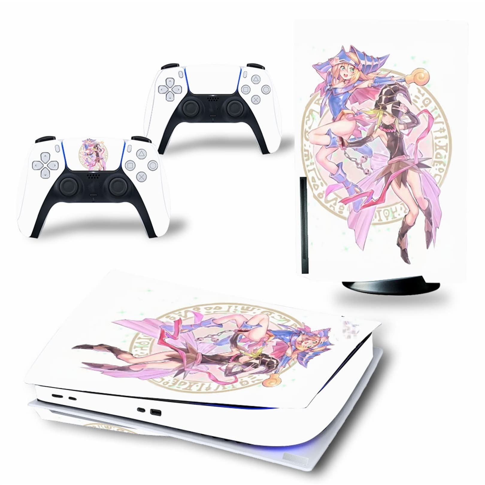 Top factory BUCEN for PS5 Skin Disc Edition & Digital Edition Console and Controller Vinyl Cover Skins Wraps Scratch Resistant, Compatible 70268 Anti Scratch (Size : Digital Edition)