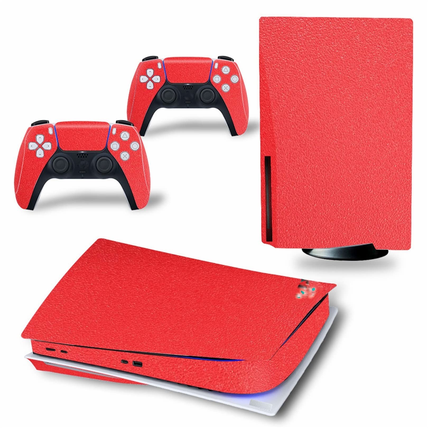 Top factory BUCEN for PS5 Skin Disc Edition & Digital Edition Console and Controller Vinyl Cover Skins Wraps Scratch Resistant, Compatible with for PS5 163398 Anti Scratch (Size : Disc Version)