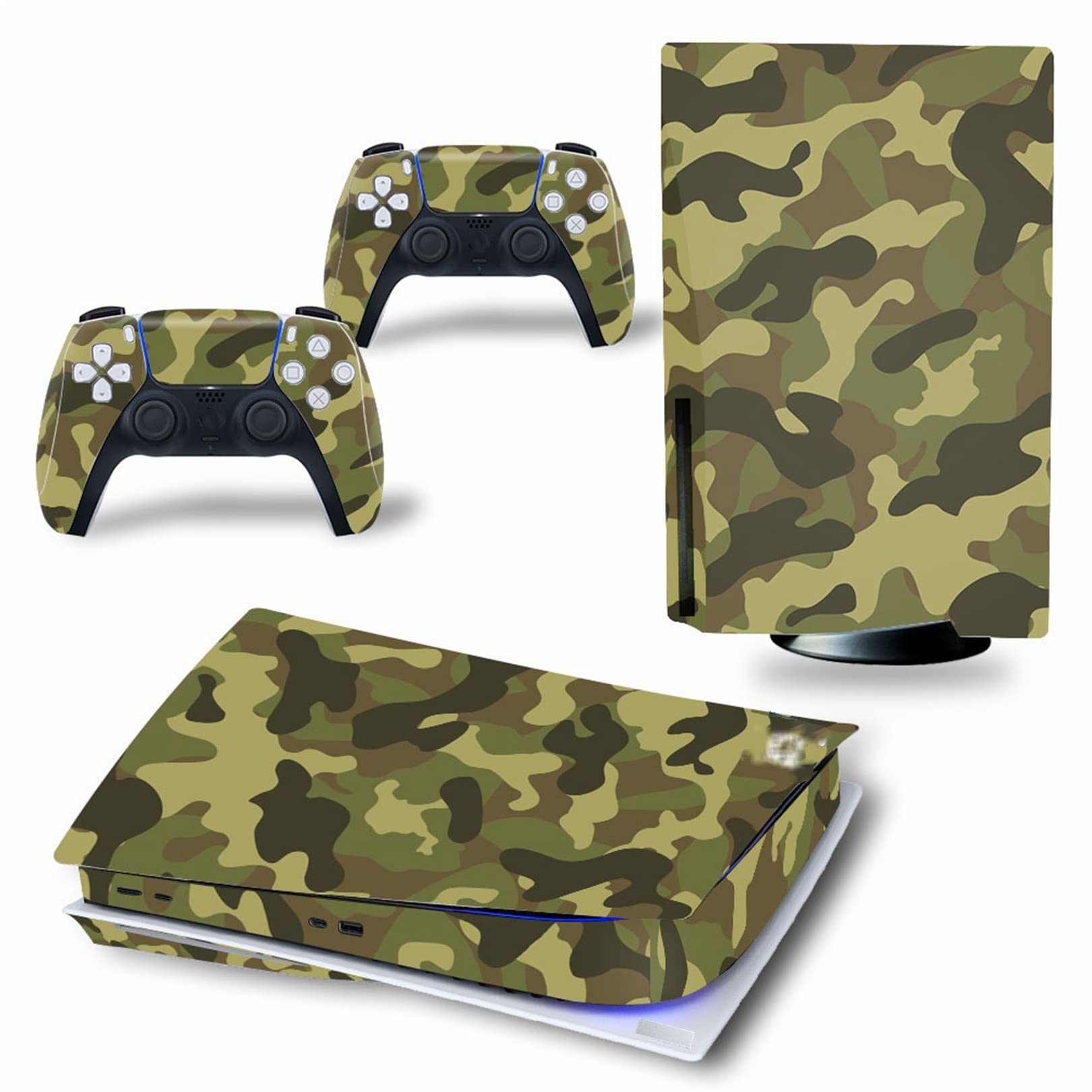 Top factory BUCEN for PS5 Skin Disc Edition & Digital Edition Console and Controller Vinyl Cover Skins Wraps Scratch Resistant, Compatible with for PS5 522419 Anti Scratch (Size : Disc Version)