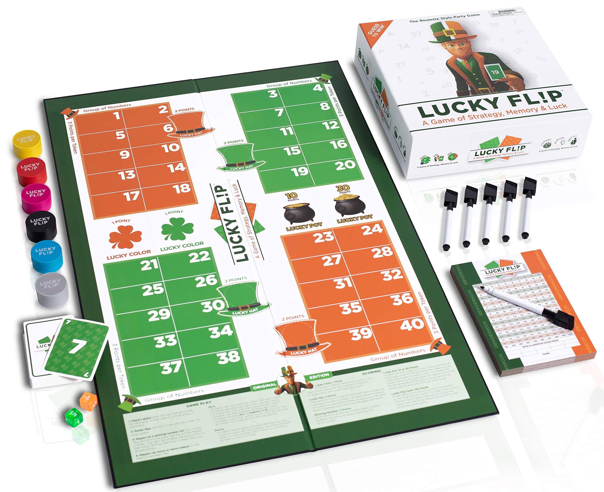 Lucky Flip - Guess The Card To Win | Play It Safe or Go Hard | Fun Game For Adults & Family