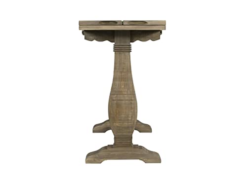 Martin Svensson Home Napa Flip Top Sofa Console Table, Reclaimed Natural