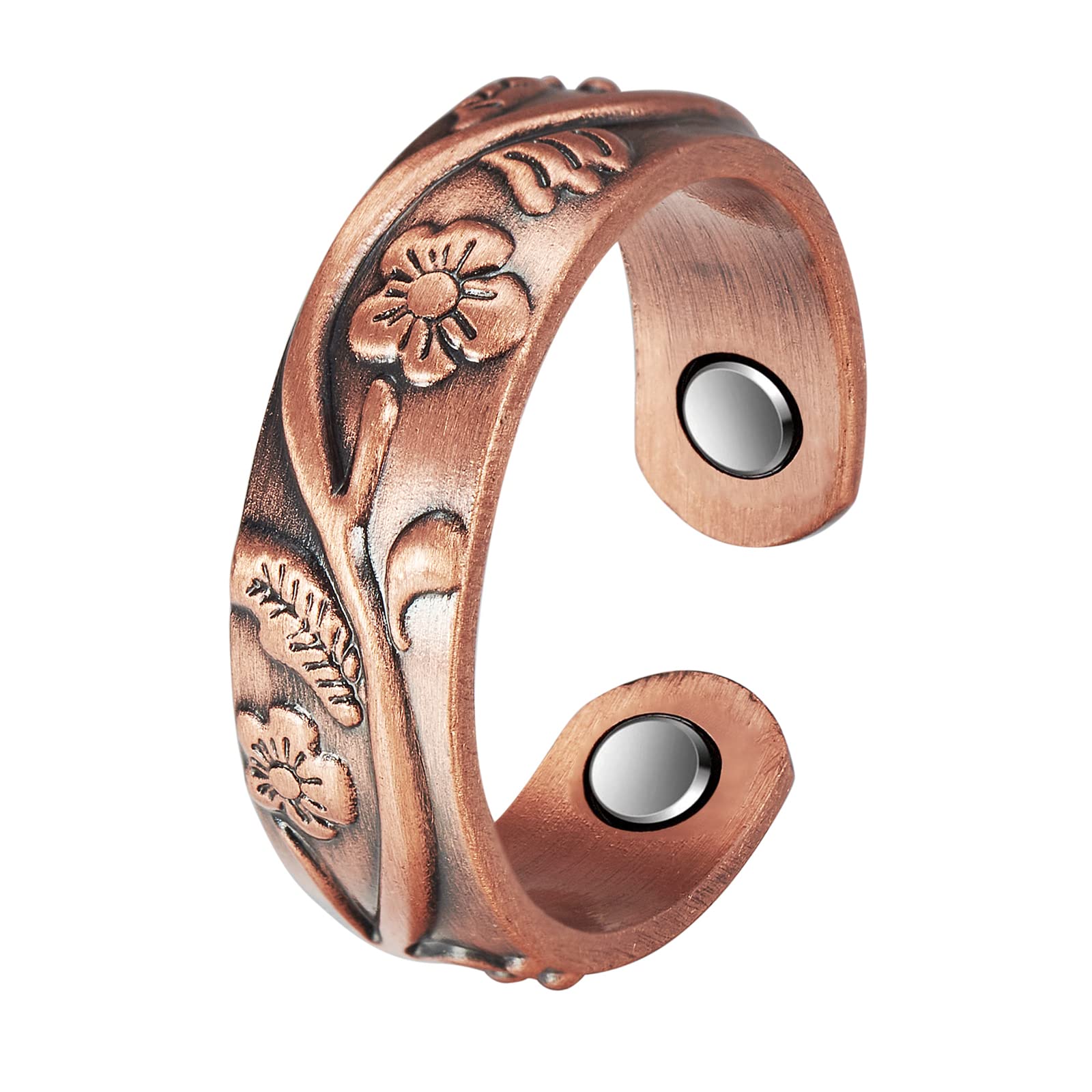 Magnetic Copper Ring for Women Jewelry CPR-0937