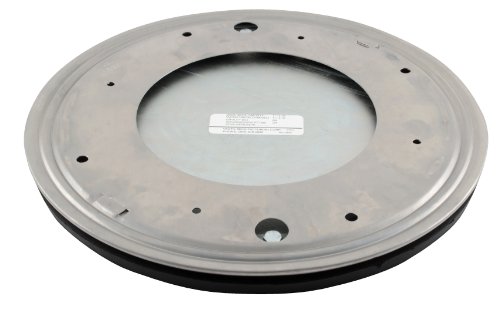 Vestil TT-12-7/8 Heavy Duty Manual Turntable, 500 lbs Capacity, 7/8" Height, 12" Diameter
