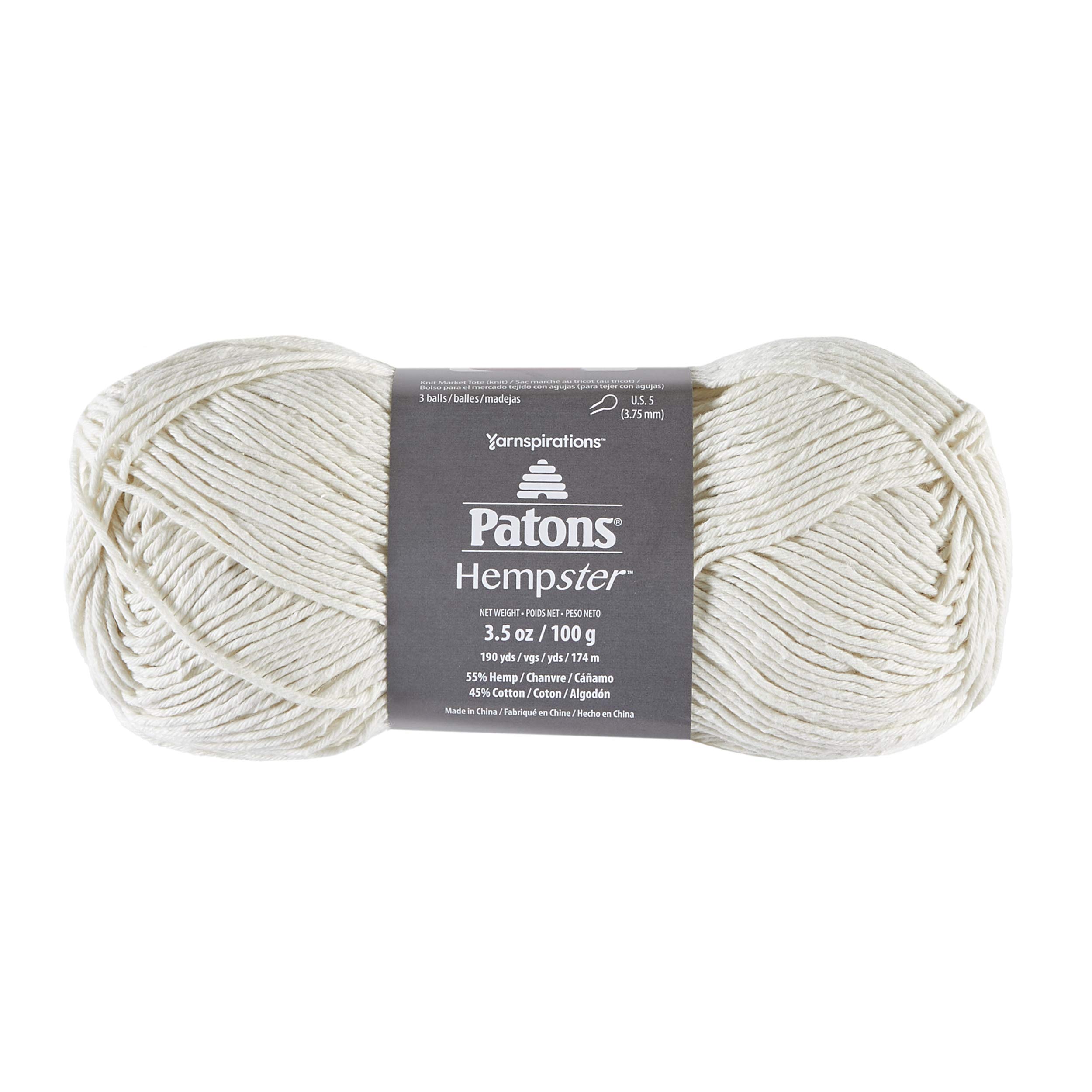 Patons Hempster White Sand
