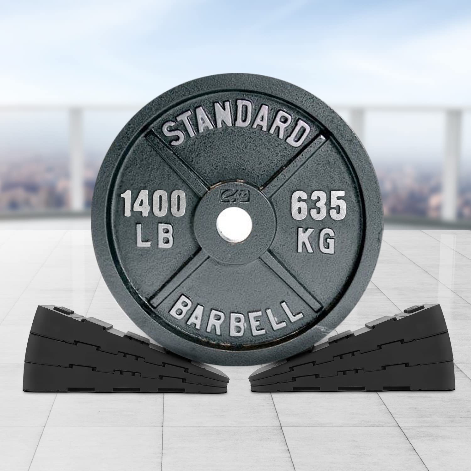 Squat Wedge Block 6PCS Adjustable Non-slip Rubber Squat Ramp,squat Wedge For Heel Elevated Squat,Weight Lifting,Calf Stretcher, Deadlift Squat Improve Mobility Balance And Strength Performance