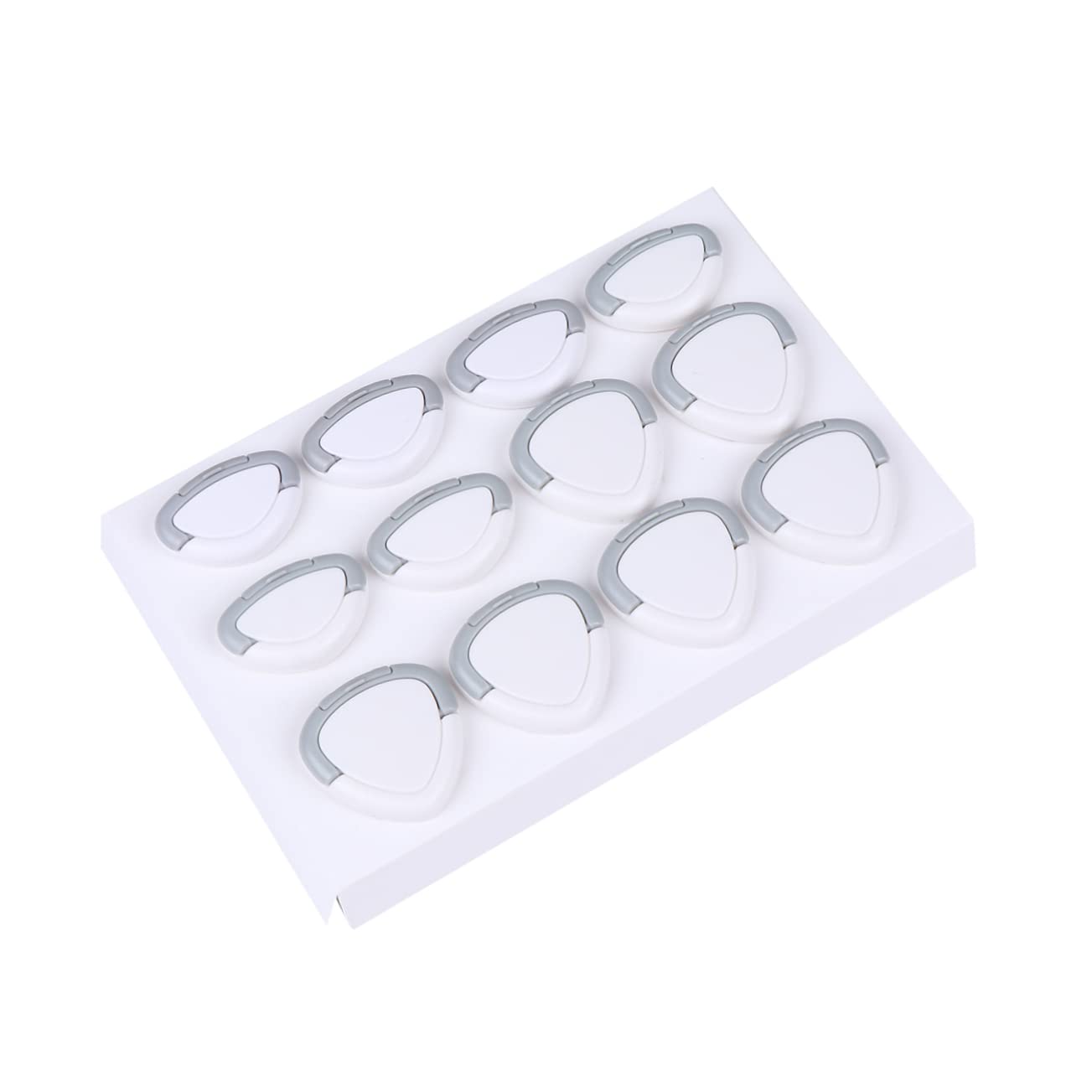 Toddmomy 12pcs Outlets Electric Hidden for Handle Baby Plastic Proofing Children Protectors Wall Cap Power Plugs Cover Covers Secure Plug Kids Caps Child Tough Electrical Protection