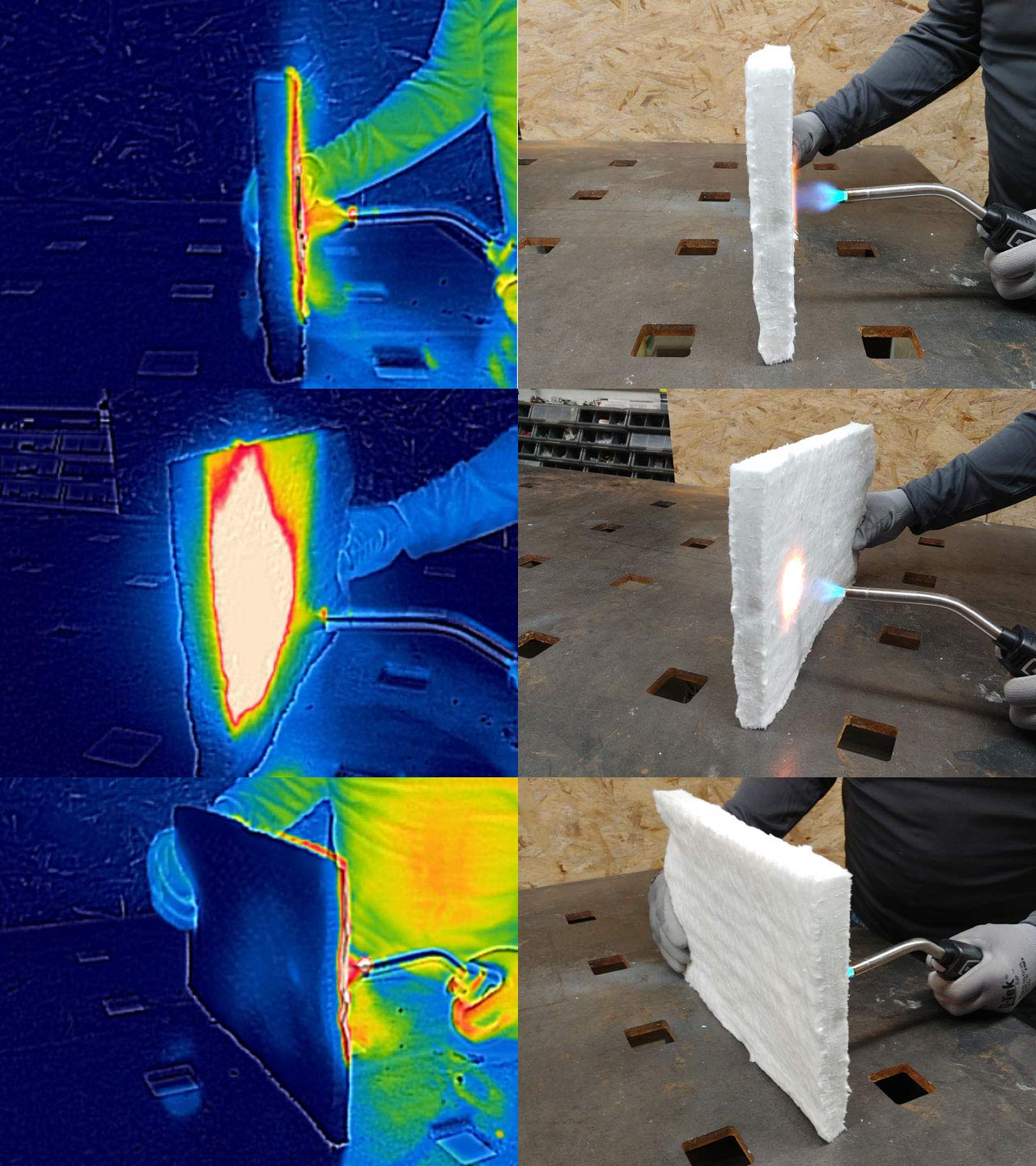 Lynn Manufacturing 1" Thick, CeraBlanket Insulation, Morgan Thermal Ceramics, 2400F Rated, 8 Lb. Density, 24" Wide, 25 Ft. Long, 8CB12