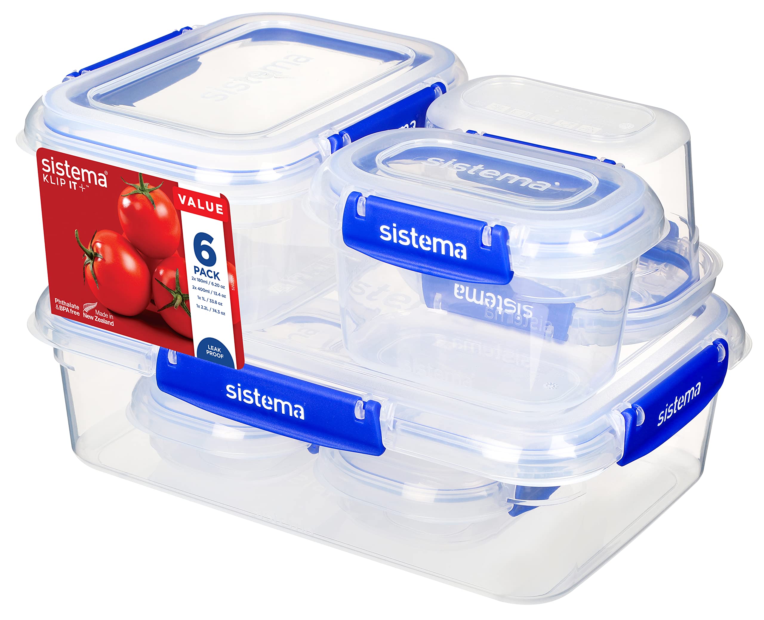 Sistema Lunchbox-881762 Lunchbox, 400ml, Transparent