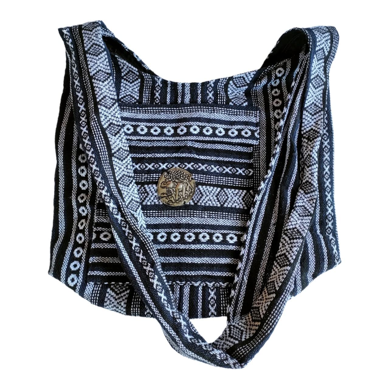 Thai Handmade Hippie Hobo Sling Crossbody Bag Messenger Shoulder Bags for Men & Women