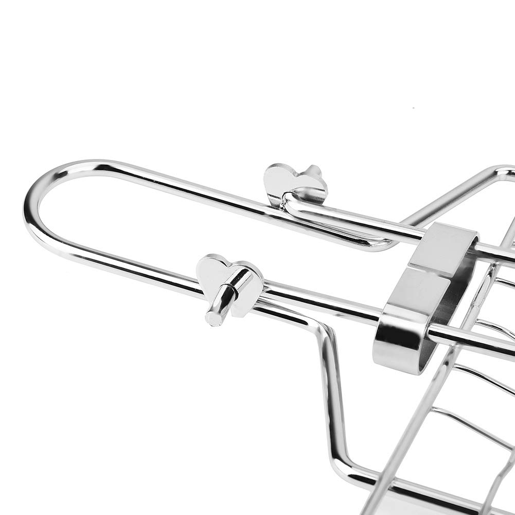 Zerodis Barbecue Mesh, BBQ Mesh Durable Folded Handle for Picnic for Outdoor Camping