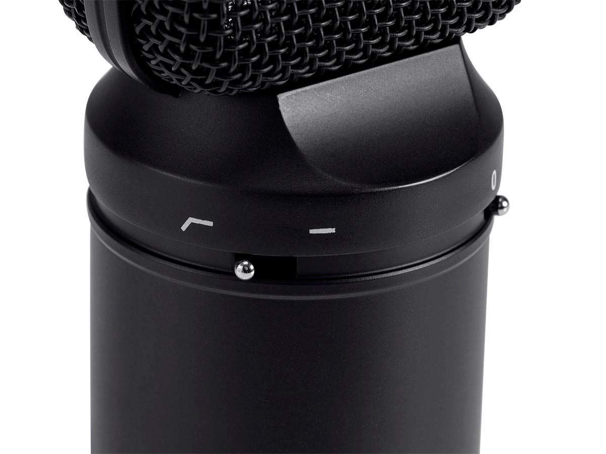 Monoprice Stage Right Series Ribbon Microphone (625908),Black