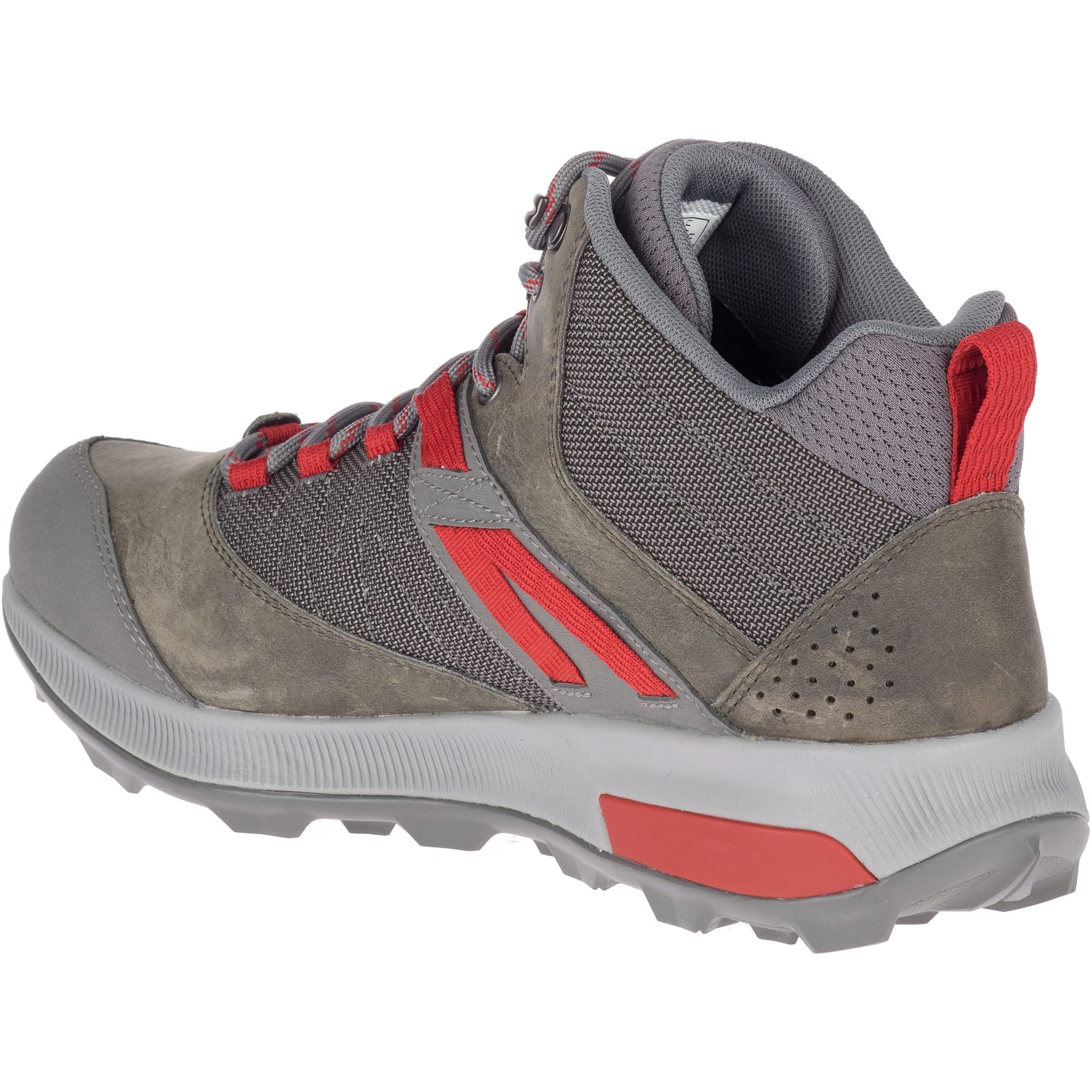 Merrell unisex adult Zion Mid Wp Hiking Boot, Merrell Grey, 8 US