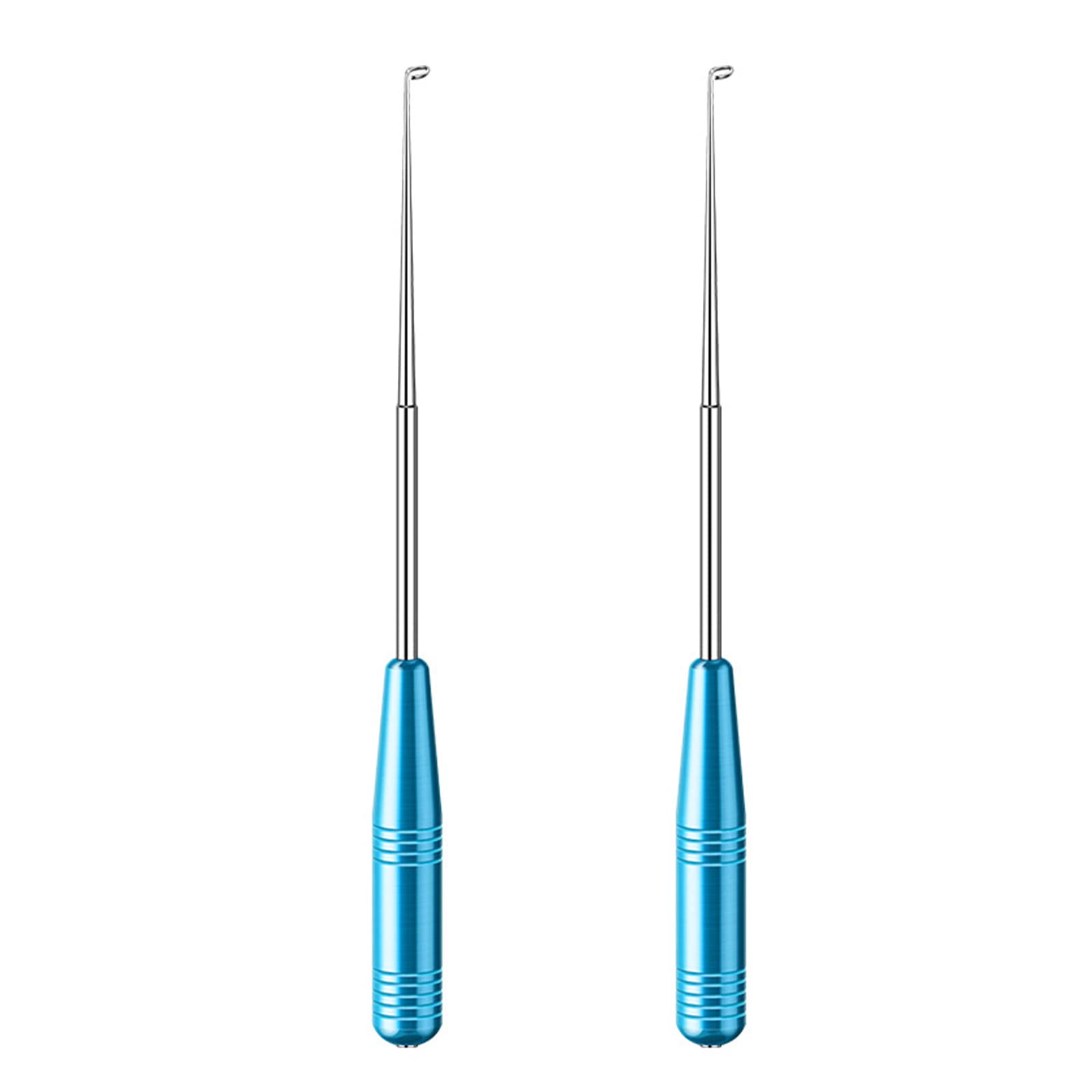 NC 2Pcs Fishing Hook Removal Tool, Quick Hook Removal Device, Safety Extractor, Fishing Hook Disconnect Device, Fishing Accessories (Blue)