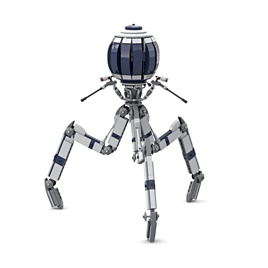 Topoo Imperial Probe Droid Building Kit for The Octuptarra Magna Tri-Droid Compatible with Lego, Space War Building Blocks Toys Set 589 Pcs MOC-65366