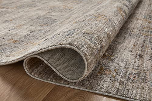 LOLOI Jean Stoffer Katherine Collection KES-04 Pebble/Ocean 7'-10'' x 10' Area Rug