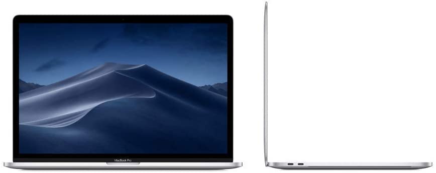 Late 2019 Apple MacBook Pro 15.4-inch Laptop - Intel Core i7 2.6GHz - 16GB RAM - 1TB SSD - QWERTY English - Silver (Renewed)