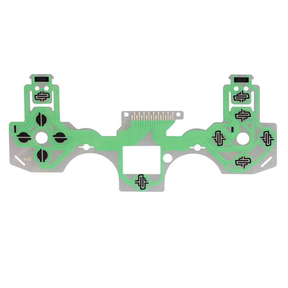 MMOBIEL Flex Ribbon Conductive Film Keypad Replacement for PlayStation PS4 Controller Dualshock 4 JDS-001 / JDS-011 Incl (+) Screwdriver